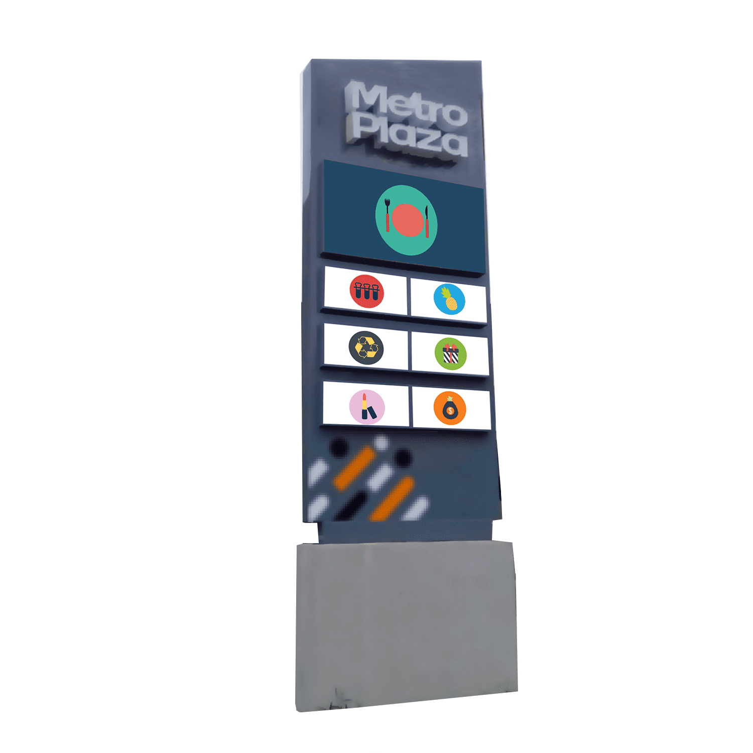 TOTEM PUBLICITARIO / MONOLITO - Color Master